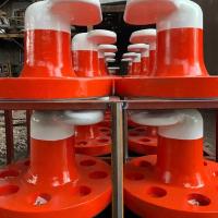 China 150 Tons Mooring Bollards Cast Iron Steel Marine Dock Tee Head for sale