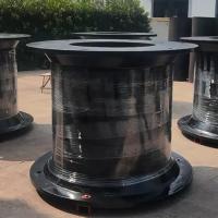 China Pianc 2002 Marine Mooring Cell Rubber Fender Bumper With Steel Frontal Frame for sale
