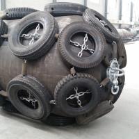 China Pianc 2002 Marine 3.3 X 6.5m Floating Fender Yokohama Boat Dock With Aircraft Tyre for sale
