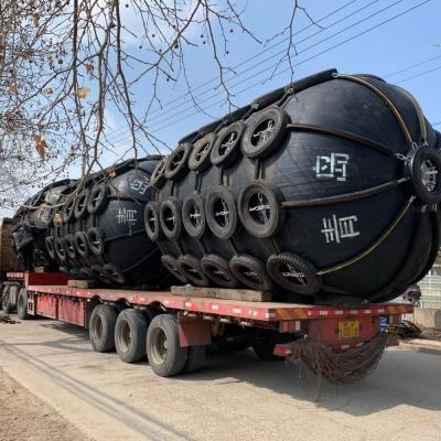 China Iso 17357 Anti Collision Fender Pneumatic For Marine Boats Ships for sale