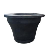 China Boat Heavy Duty Cone Rubber Fenders Bumpers Reliable For Mounting Plate for sale