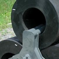 China Marine Docking Cylinder Rubber Fender And Boat Fenders Shock-Resistant for sale