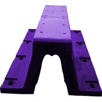 China Weather Resistant Marine Arch Rubber Fender V Fenders Tug Boat Fender for sale