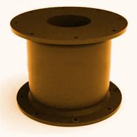 China HONGRUNTONG Cylindrical Rubber Fenders Factory Panel Fender Boat Rubber Fenders for sale