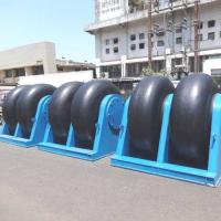 China Roller Fenders Boat Anti Collision Roller Rubber Fender For Pontoons for sale