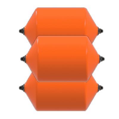 China 2.3*6.2m Floating Foam Fender With Military Grade Polyurea Outer Layer for sale