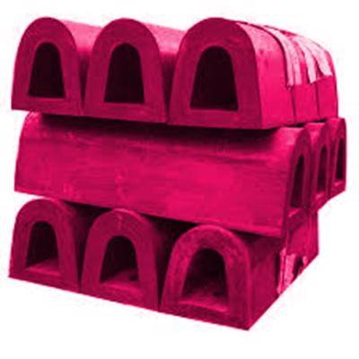 China Ultra Durable D Type Profile Marine Fenders Excellent Weathering Resistance for sale