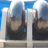 China Durable Black Roller Fenders Boat Rubber Fenders For Port Terminals for sale