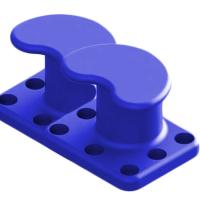 China Adjustable Height Mooring Bollards Anti Slip Surface Nautical Bollards for sale