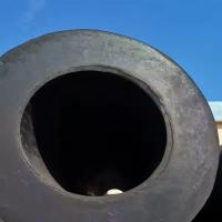 China Hollow Cylindrical Bow Stern Cylinder Rubber Fender For Boats And Port for sale