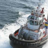 China Marine Cylindrical Rubber Tug Boat Fenders Bumpers With ABS Cert for sale