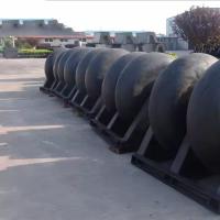 China Black Roller Fender Low Maintenance Requirements High Load Capacity for sale