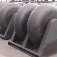 China NBR Marine Dock Roller Fenders Shock Absorption for sale