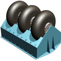 China Dock Boat Roller Rubber Fender With Easy Installation Robust Resistance To Wear And Tear for sale