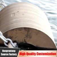 China 500×1000mm Cylindrical Fender High Rebound UV Resistant Easy Fit for sale