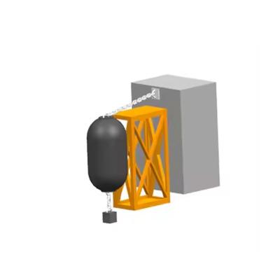 China Dock Fenders Lightweight Structure High Tensile Strength UV Resistant Coating for sale