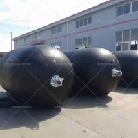 China Submarine Hydro Pneumatic Fenders with High Energy Absorption Stable Vertical Floating and Corrosion Resistant for Marine Docking for sale