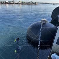 China Submarine Fenders Marine Fenders Custom Size Available Top Level Natural Rubber ISO17357:2014 Standard for sale