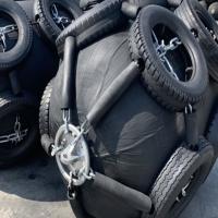 China Pneumatic Fender Yokohama Rubber Fender with Strong Air Tightness High Pressure Resistant and Flexible Design for Marine Protection for sale