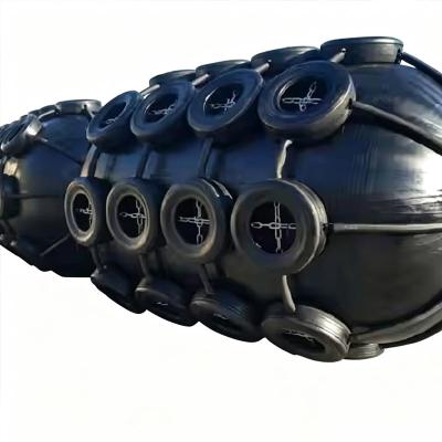 China Yokohama Marine Rubber Fender with Excellent Shock Absorption Corrosion Resistant and Reusable for Ship Protection for sale