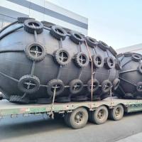 China ISO17357-1:2014 Standard Pneumatic Rubber Fender with 50kPa Pressure for Corrosion Resistant Marine Applications for sale