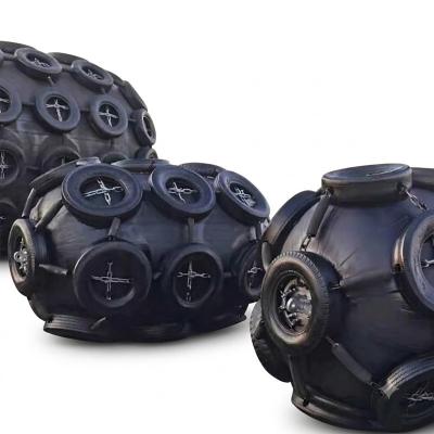 China Pneumatic Rubber Fender with Custom Sizes Available Fast Global Delivery ISO17357-1:2014 Standard for sale