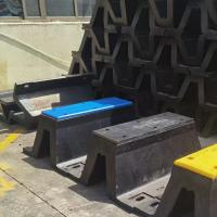 China Marine V Fender Dock Bumper with High Energy Absorption Durable Rubber Construction and Low Maintenance for sale