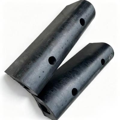 China Anti Aging Shock Absorption Marine Grade Rubber D Type Fenders for Boat Docking for sale