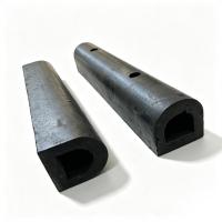 China Oil Resistant Seawater Corrosion Resistance D Type Fenders Custom Size D Rubber Fenders for sale