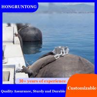 China Vertical Hydro Pneumatic Rubber Submarine Fenders Durable Anti Tear Marine Grade for sale