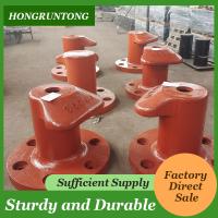 China Customizable Design Galvanizing Spraying Mooring Bollards with Stable Performance for Marine Mooring Posts for sale
