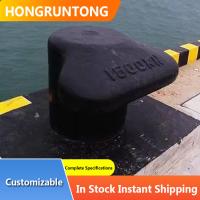 China Customizable Design Galvanizing Spraying Mooring Bollards with Stable Performance for Marine Mooring Posts for sale