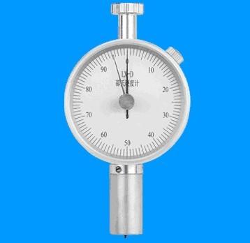 China LX-D-2 Analog shore durometer, shore D durometer, hard rubber hardness tester for sale