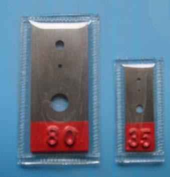 China ASTM SE 1025 Plate Penetrameters, X ray flaw detector accessories, American Inspection Standards for sale