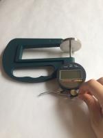 China Sponge Thickness Gauge Digital Foam Thickness Measure Large Foam Thickness Tester for sale