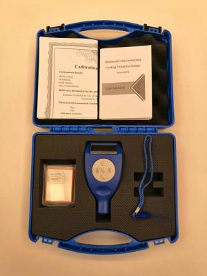 China Digital paint coating thickness gauge paint thickness gage with range 0~1500um for sale