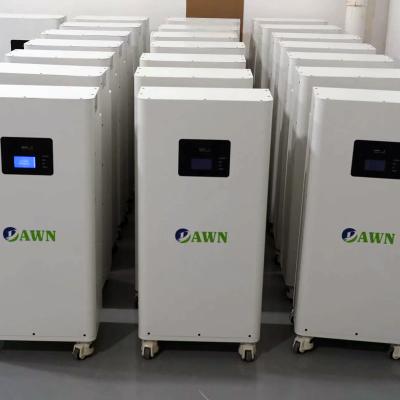 China Rechargeable Lithium Solar Batteries 30KWH 51.2V 600AH Llithium Battery Pack 48V 300AH 15KWH 48V Lithium Battery for sale
