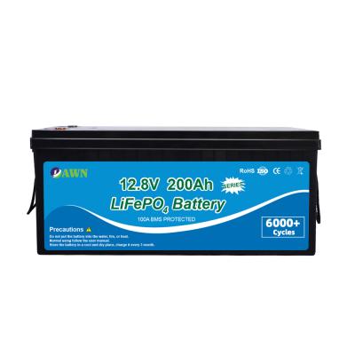 China Solar Batteries 12V Rechargeable Lithium Battery Portable Solar Energy Storage Battery 12V 250AH 2.5KWH for sale