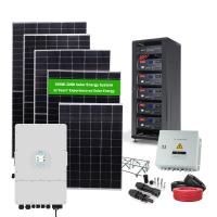 China 30kw Home Solar System Complete Whole Home Solar Power Kit With Optional Wind Turbine for Hybrid Solar Wind System for sale