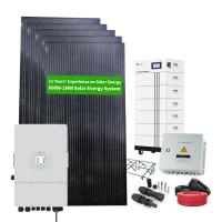 China 30kw Home Solar System Complete Whole Home Solar Power Kit With Optional Wind Turbine for Hybrid Solar Wind System for sale
