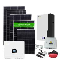 China Professional Service Complete Set 6KW 8KW 10KW 12KW 15KW Off Grid Solar Panel Power System for Complete Home for sale