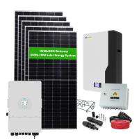 China On Sale High Quality Complete Set Hybrid Solar Power System 10KW Hybrid Solar Energy System Kit for Home for sale
