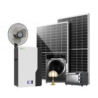 China 3KW 3KVA 4KW 5KW 8KW 10KW Smart Balkony Solar System Solar System Camper Van Solar Panel Cleaning System Kit for sale