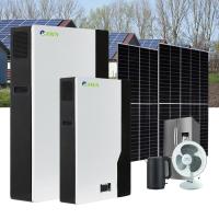China 5KW Half Cells 550W Mono Solar Panels Cost of 5 KVA Solar System at Home Price 2 Volt Batteries for Solar System for sale