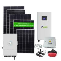 China 12KW Hybrid Solar Energy System Available 12KW Solar Panel Home Power System Kit With Batteries for Home Use for sale
