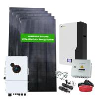 China Inverter and Battery All in One With PV Solar Panel Module Lithium-Ion Battery Solar Hybrid Inverter 12kw System for sale