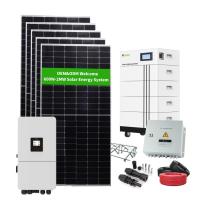 China Hybrid Solar Power System for House Home Off Grid on Panel Inverter Battery Storage Kit Complete Residential for sale