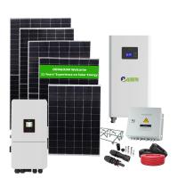 China 30KW Commercial and Home Use Solar Power System 30KVA Hybrid Wind Solar System Inverter for Solar Panel System for sale