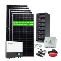 China 40KVA Hybrid Lithium Battery Storage Growatt Thor 40KW DC Charger Deye 40KW Hybrid Inverter Solar Energy System for sale