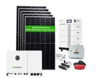 China Photovoltaic 50KW on Grid Complete Solar System Commercial Grid Tired Solar System Kit 50Kva Solar Energy System for sale